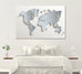 Abstract Minimalist World Map – ArtLexy