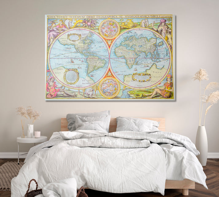 Old Colorful Map – ArtLexy