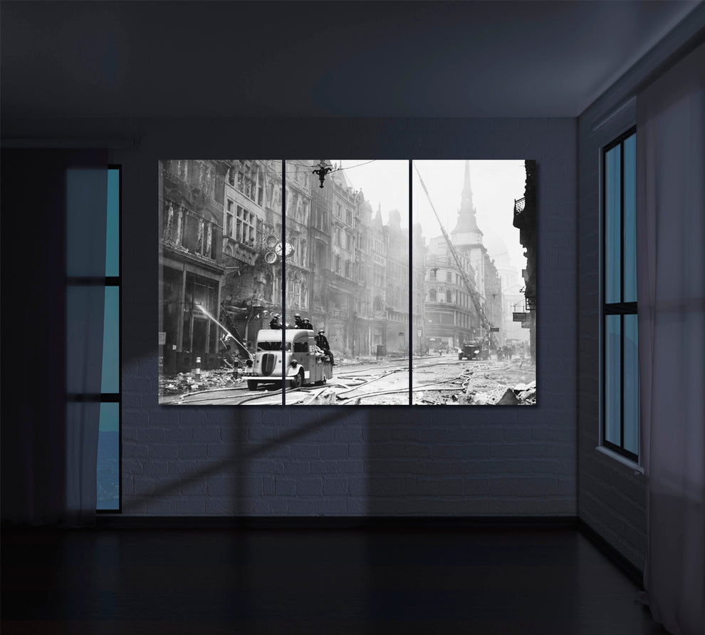 London During Blitz 1940 – ArtLexy
