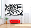Abstract Piano Keyboard Spiral – ArtLexy