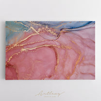 Abstract Pink Ink Pattern – ArtLexy